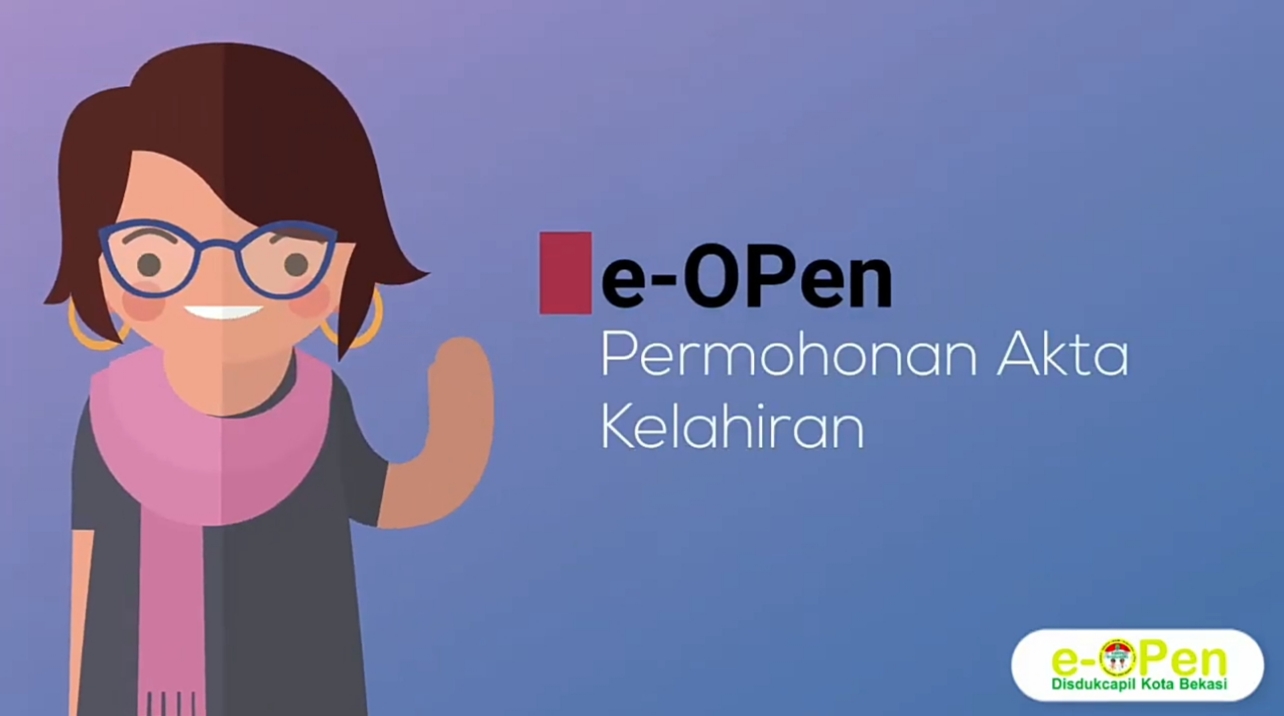 Cara Mendaftarkan Akta Kelahiran dengan Aplikasi e-Open Kota Bekasi ...