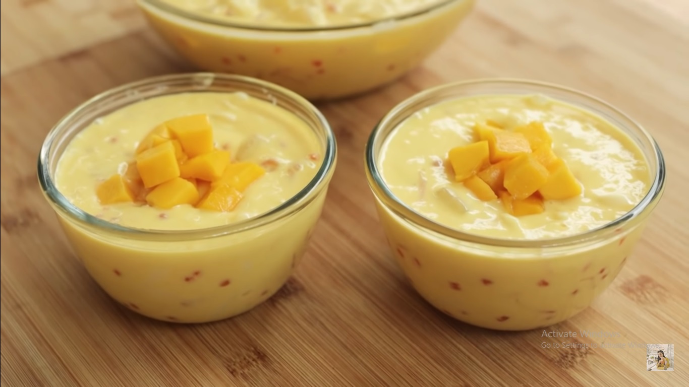 Resep Dessert Mango Sagoo Manis, Segar dan Wangi, Cocok Disantap ...