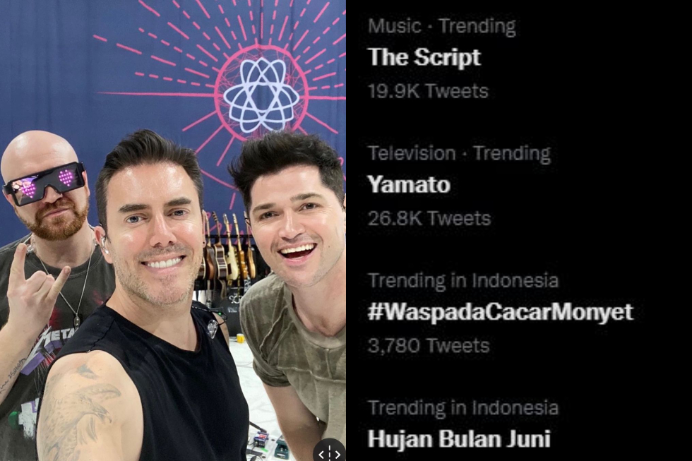 Konser The Script di Jakarta Tanggal 30 September, Danny O’Donoghue ...