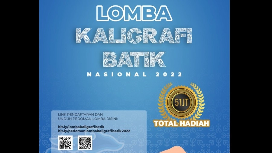 Cara Daftar Lomba Kaligrafi Batik Nasional 2022, Dapatkan Hadiah ...