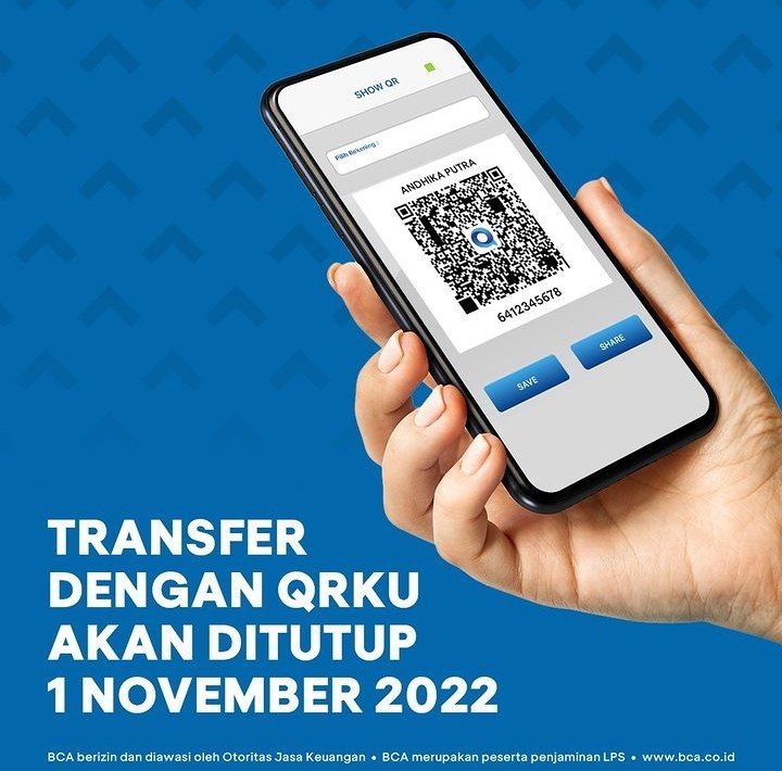 Layanan Transfer QRku dari BCA Mobile Resmi Dihentikan Hari Ini ...