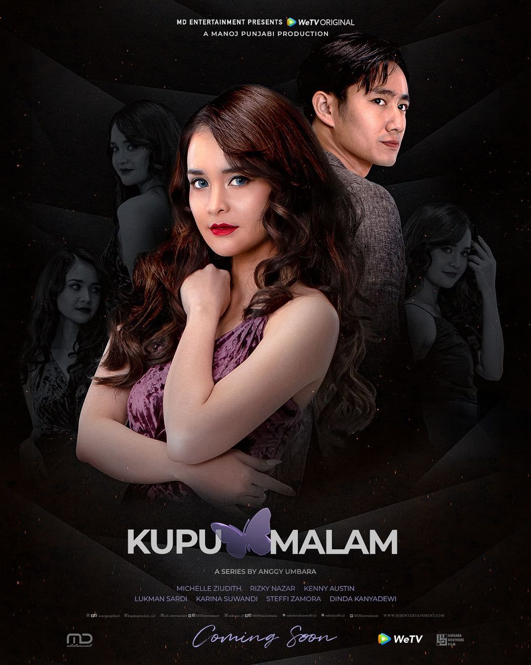 Profil Pemain Web Series Kupu-kupu Malam, Bercerita Tentang Kehidupan ...
