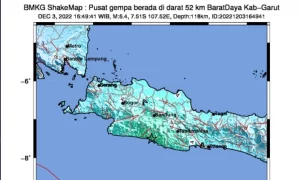 Gempa Garut Hari ini 3 Desember 2022 : Kekuatan Lebih Besar dari Gempa Cianjur, Berikut ...