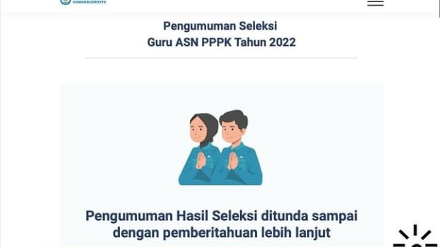 Pengumuman Hasil Seleksi PPPK Guru 2023 Ditunda, Cek Berkala di Link BKN dan Kemdikbud - Hariane.com