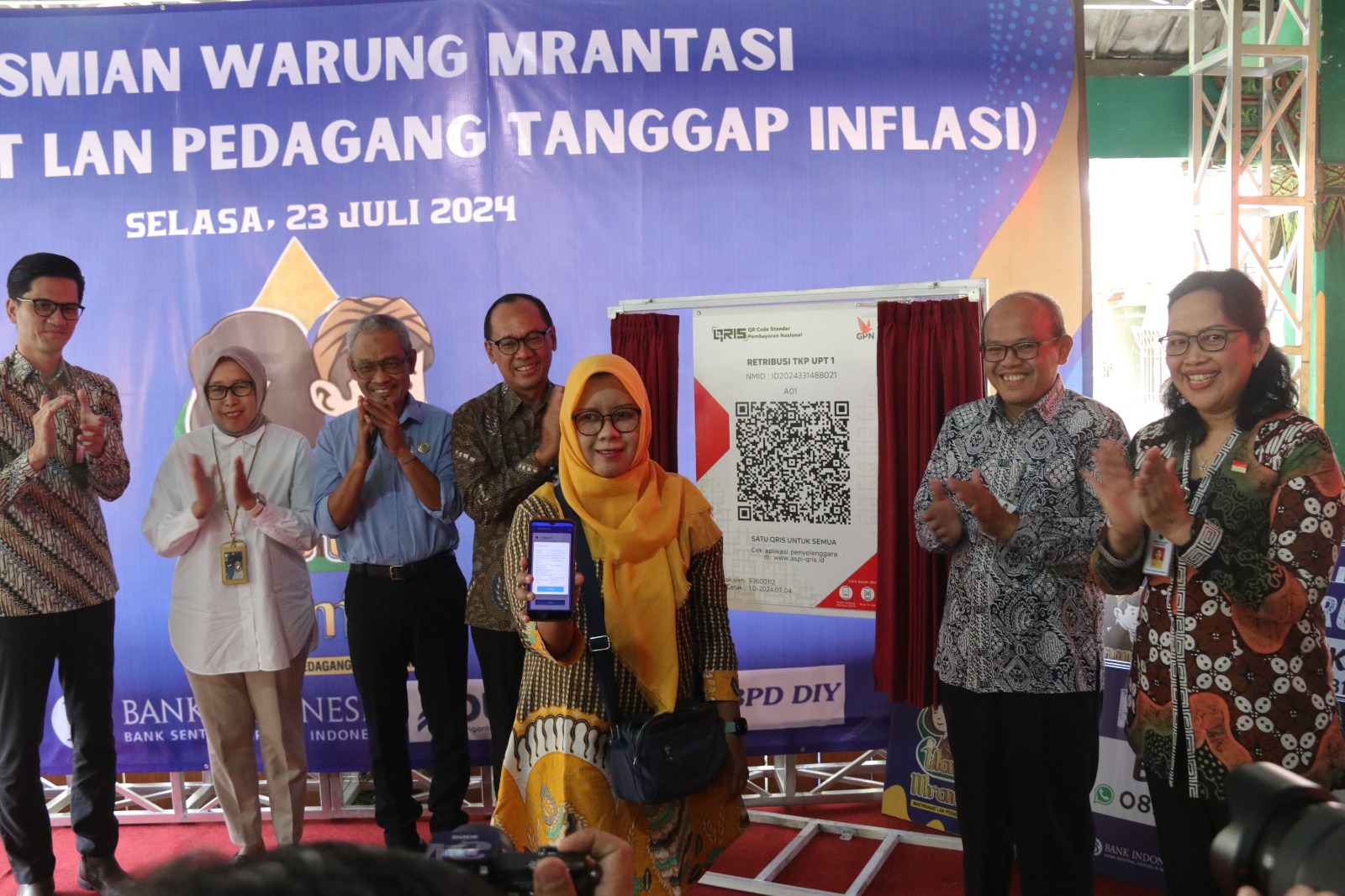 Tekan Inflasi di Pasar Tradisional, Pemkot Yogyakarta Launching Warung ...