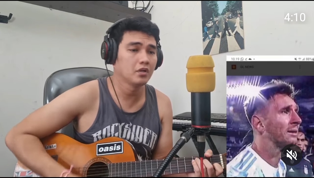 Random Absolute! Lagu Lionel Messi Aldi Taher Diupload Akun Instagram ...