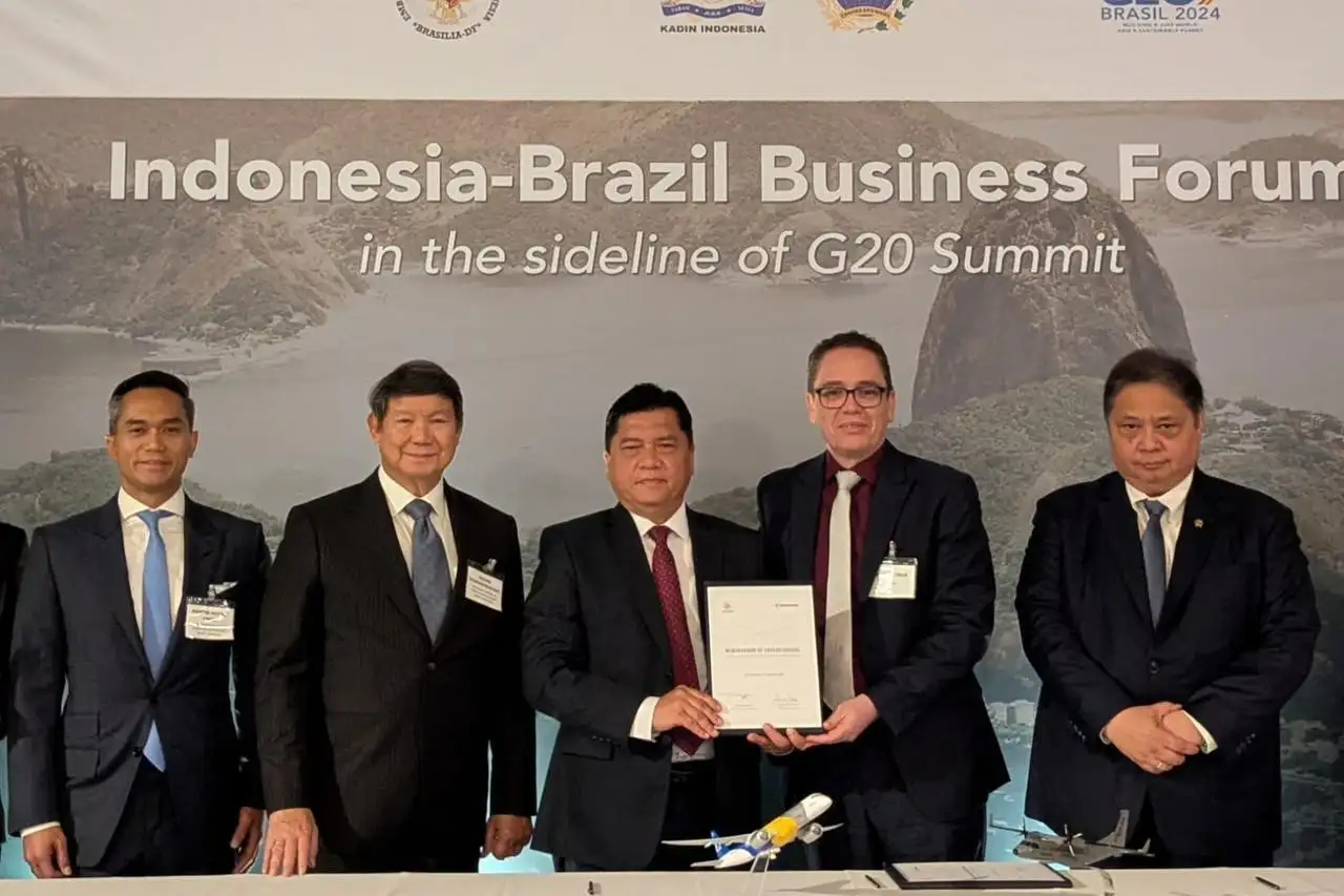 PTDI dan Embraer Jalin Kerja Sama di Forum G20, Prabowo Akan Tambah ...
