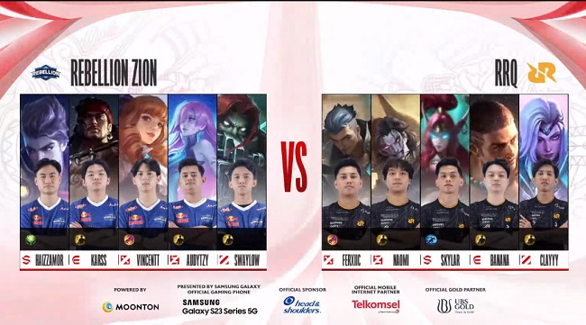 Hasil RRQ vs RBL MPL ID S12 Game 1, Guinever Jungler Kembali Muncul di ...