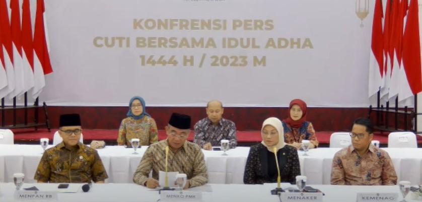 Sah! Cuti Bersama Idul Adha 2023 Bablas 5 Hari, Menko PMK: Libur Idul ... Sah! Cuti Bersama Idul Adha 2023 Bablas 5 Hari, Menko PMK: Libur Idul ...