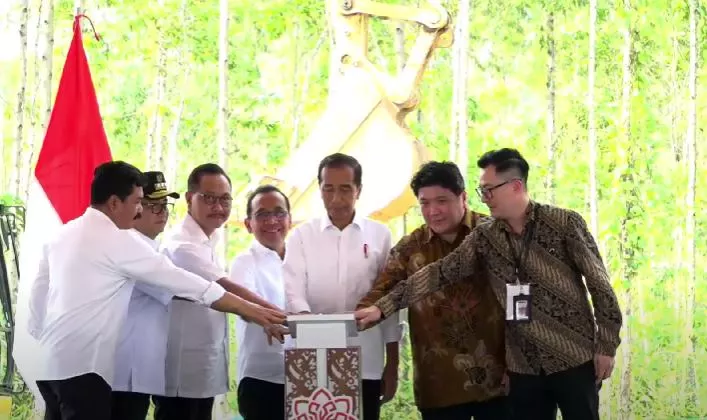 Groundbreaking Superblock Nusantara di IKN Seluas 7,5 Hektar, Jokowi ...